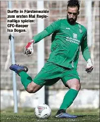 „Ich habe mich sehr gefreut!“Coach Berlinski schenkt Torhüter Dogan ...