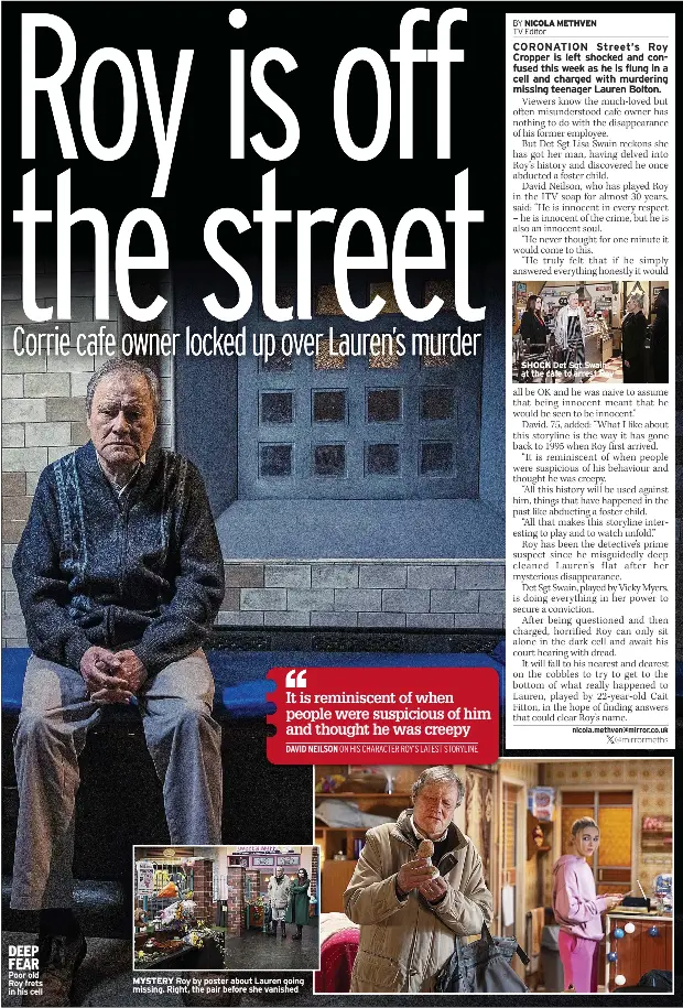 Roy is off the street - PressReader