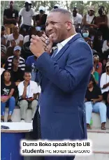 Botswana sold ‘fake democracy’ – Boko - PressReader