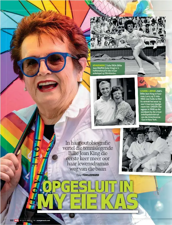 Billie Jean King se taaiste wedstryde - PressReader