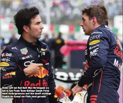 „Das zeigt, wer Verstappen ist“Red-Bull-Zoff bei Russell-Erfolg ...