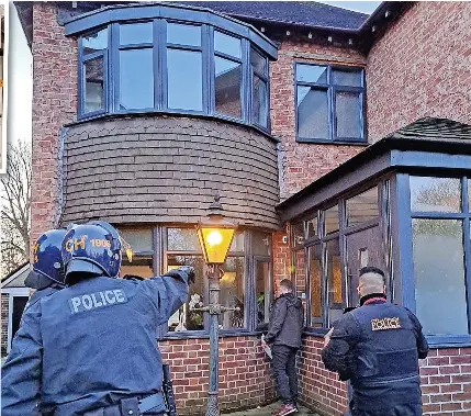 Arrests and seizures in probe into town-based company - PressReader