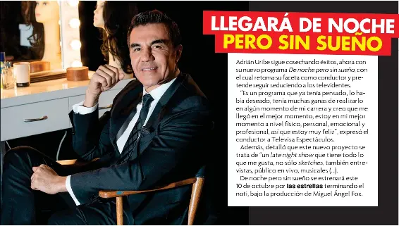 LLEGARÁ DE NOCHE PERO SIN SUEÑO - PressReader