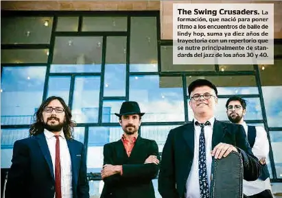 Unos premios que bailan al ritmo de música swing - PressReader