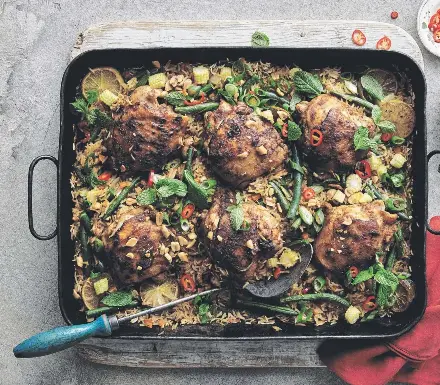 THAI CHICKEN & RICE TRAY BAKE - PressReader