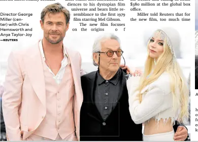 More ‘Mad Max’ stories to tell, says director George Miller - PressReader