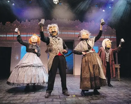‘It’s such a physical show’: Wonderhead­s Christmas Carol a unique take ...