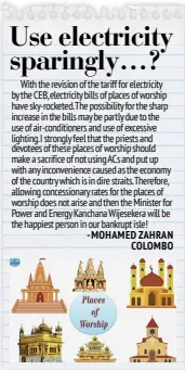 Use electricit­y sparingly…? - PressReader