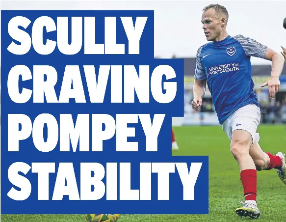 SCULLY CRAVING POMPEY STABILITY - PressReader