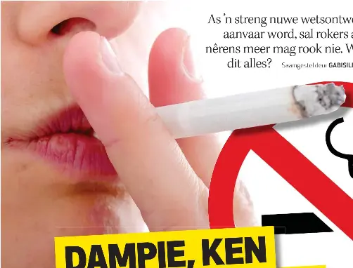 Rook dalk amper oral verbode - PressReader