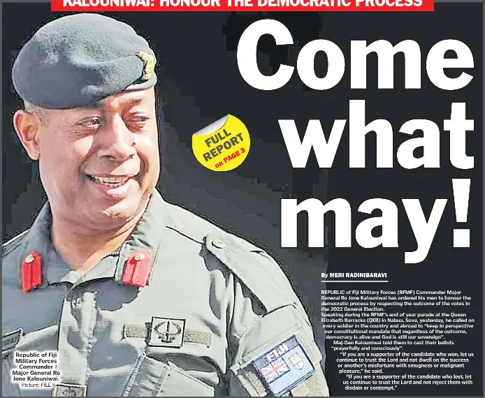 Come what may! - PressReader