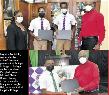 PWC donates laptops to Calabar, KC - PressReader