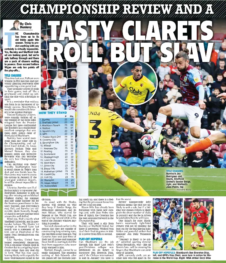 TASTY CLARETS & BLADES ON ROLL BUT SLAV EYES RUN-IN - PressReader