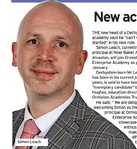 New academy head ‘can’t wait to get started’ - PressReader
