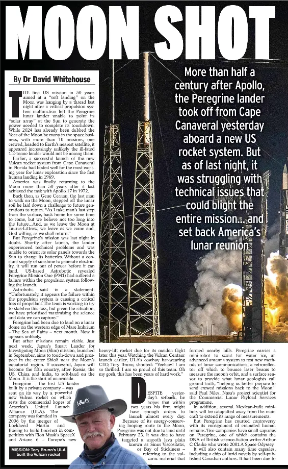 MOON SHOT IN DOUBT - PressReader