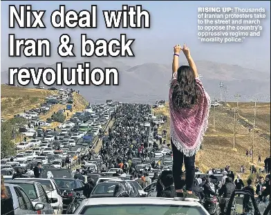Pick a side, Biden Nix deal with Iran & back revolution - PressReader