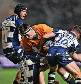 Rugby Bears denied win after Anderson scores last-minute try for ...