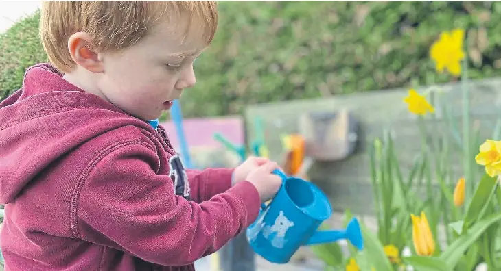 Author Helen Cross helps to ignite a lifelong love for gardening in ...