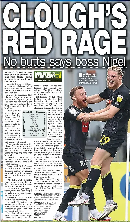 CLOUGH’S RED RAGE - PressReader