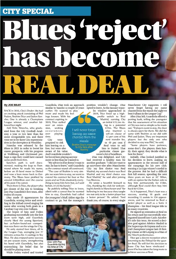 Blues ‘reject’ has become REAL DEAL - PressReader