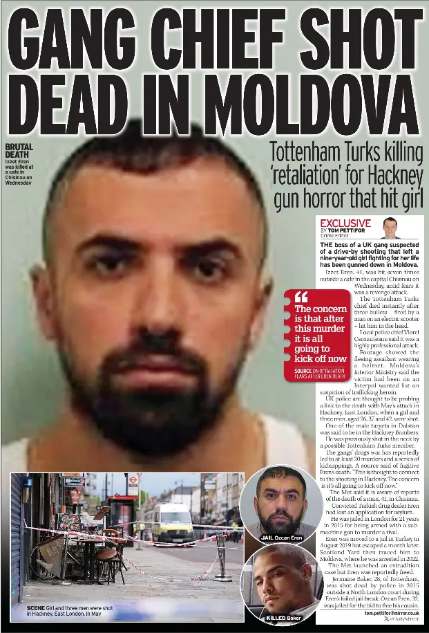 GANG CHIEF SHOT DEAD IN MOLDOVA - PressReader