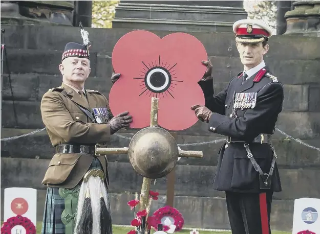 Launch of Poppyscotl­and Appeal at Garden of Remembranc­e - PressReader