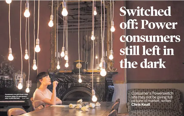 Switched off: Power consumers still left in the dark - PressReader