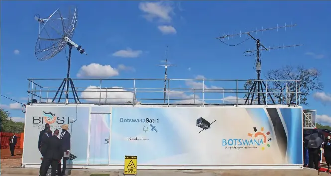 BIUST SATELLITE PROJECT BOTSAT-1 COMMISSION­ED - PressReader