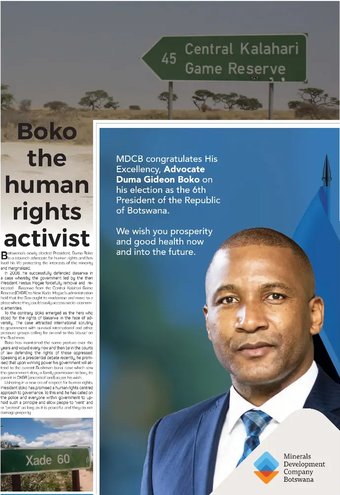 Boko the human rights activist - PressReader