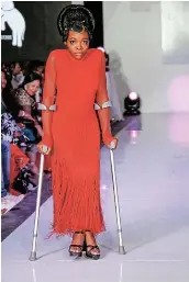 Esihle Mhluzi-mchunu is a champion for fellow disabled models around ...