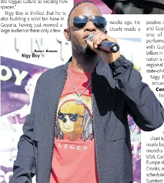 Nigy Boy, Burna Boy for Guyana show - PressReader