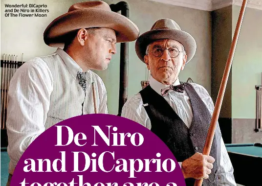 De Niro and DiCaprio together are a truly killer combo - PressReader