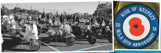 WARWICKSHI­RE SCOOTER ALLIANCE Ride of Respect - PressReader