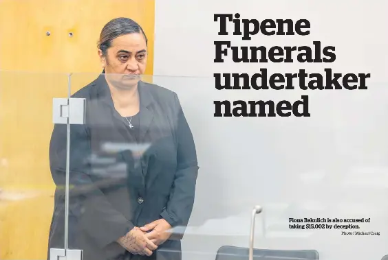 Tipene Funerals undertaker named - PressReader