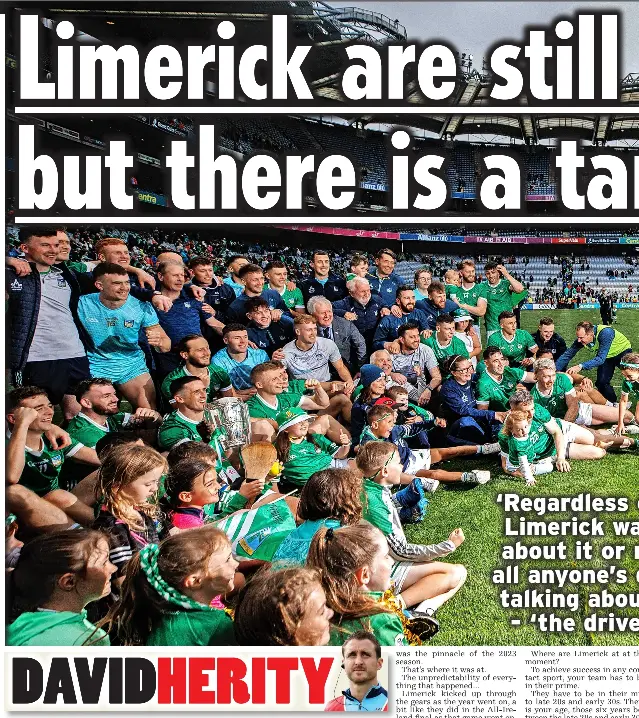 Limerick are still the team to beat, but there is a target on their back - PressReader