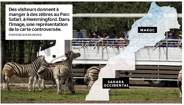 Une carte du Maroc sème la zizanie au Parc Safari - PressReader