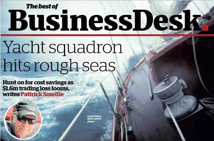 Yacht squadron hits rough seas - PressReader