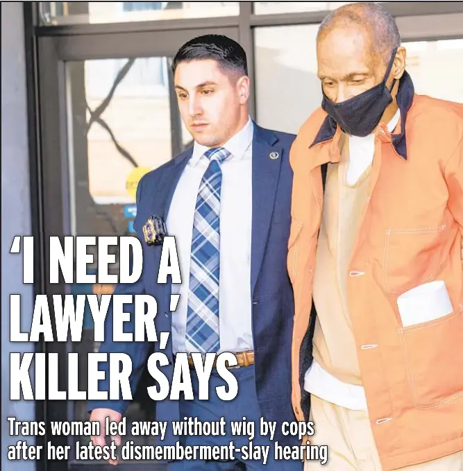 ‘I NEED A LAWYER,’ KILLER SAYS - PressReader