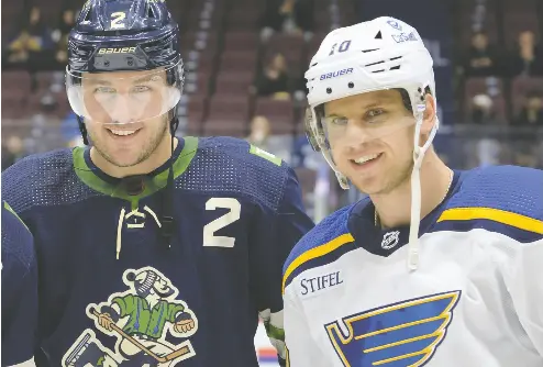 Schenn brothers are keenly aware of potential Jets-blues playoff clash ...