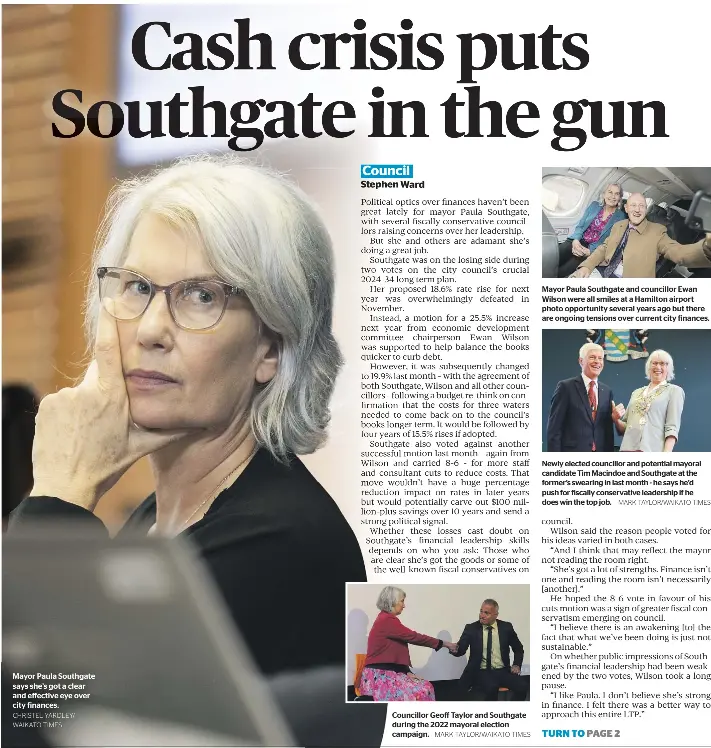 Cash crisis puts Southgate in the gun - PressReader