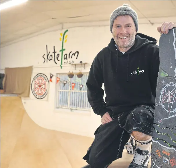 New indoor skate park aims to nurture g - PressReader