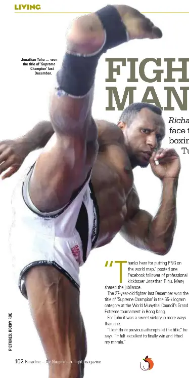 Fighting man - PressReader