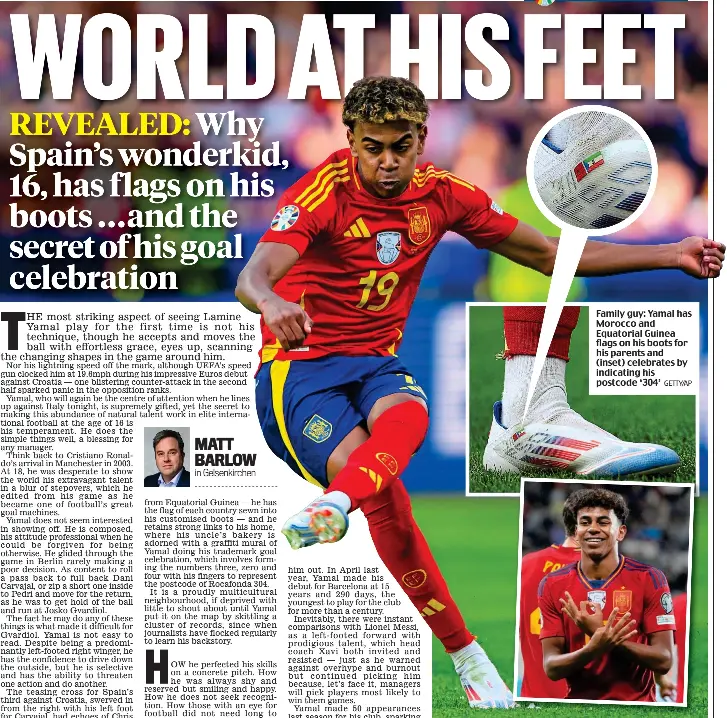 WORLD AT HIS FEET - PressReader