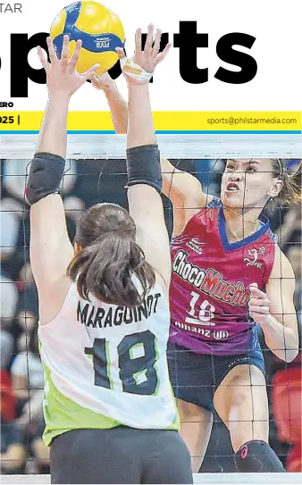 Rondina pushes Choco past Nxled - PressReader