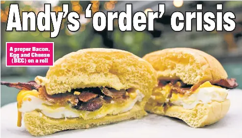 Andy's 'order' crisis - PressReader