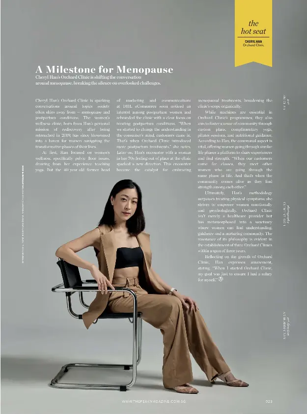 A Milestone for Menopause - PressReader