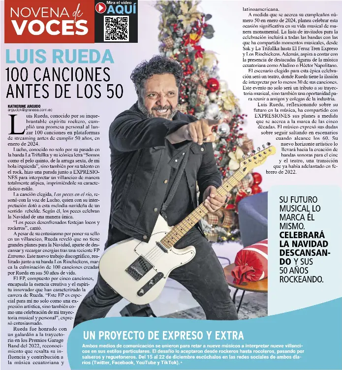 LUIS RUEDA 100 CANCIONES ANTES DE LOS 50 - PressReader