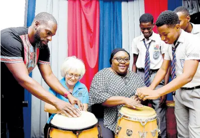 VPA expands ‘Drumming for Peace’ programme to Clan Carthy High School ...