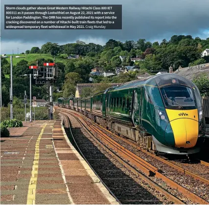 ORR releases its review into Hitachi Class 80X cracking - PressReader