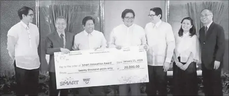 TUP bags Smart youth innovation honors at TAYO Awards - PressReader